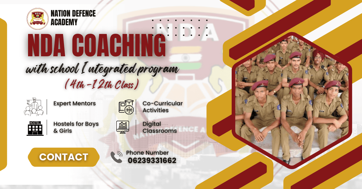 NDA Coaching In Pune With Schooling Program After 10th