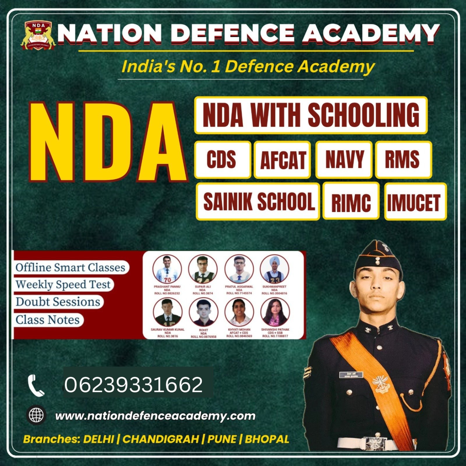 Why Nation Defence Academy is the Best NDA Coaching in Delhi? | Nation ...
